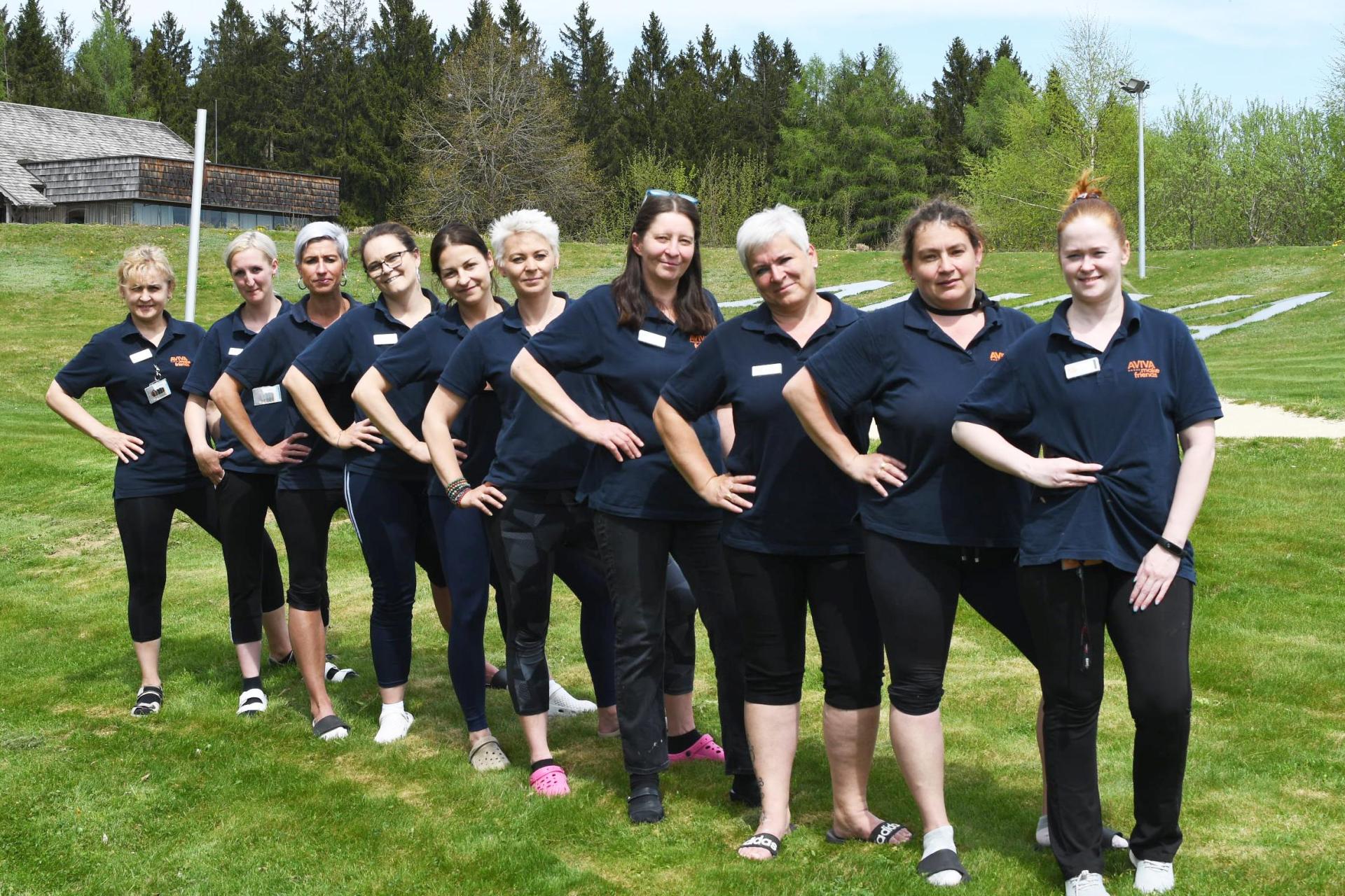 Rezeptionist bei Hotel AVIVA****s make friends in St. Stefan-Afiesl - Rolling Pin