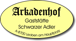Arkadenhof, Gaststätte Schwarzer Adler - Rolling Pin